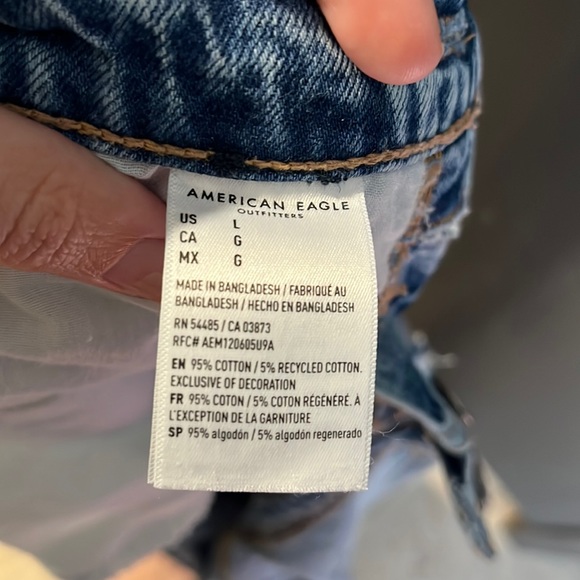 American Eagle Outfitters | Jeans | American Eagle Tomgirl Overall ...